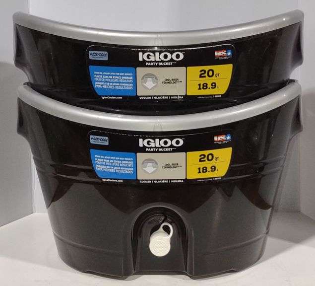 Igloo 20qt Party Buckets - Kraft Auction Service, LLC
