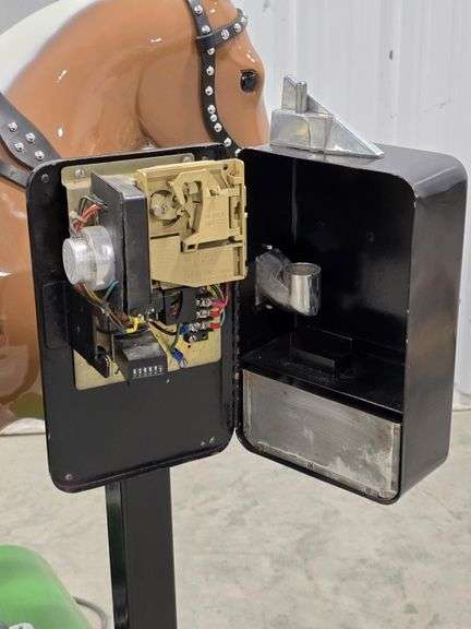 Vintage Restored "Sandy" Horse Kiddie Ride - Kraft Auction Service, LLC