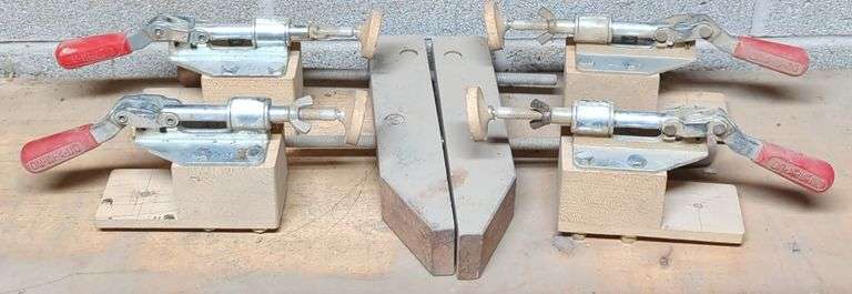 Toggle Clamps and Carpenters Wooden Clamp - Kraft Auction Service, LLC