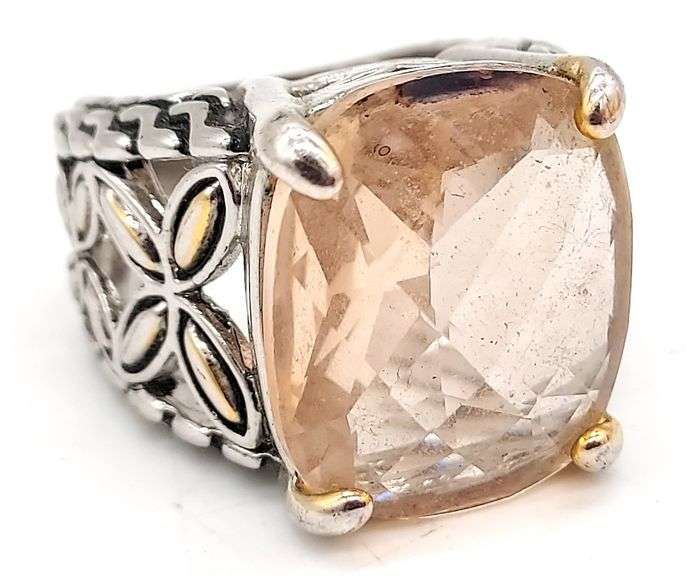 (MC) Sterling Silver Statement Ring - Kraft Auction Service, LLC