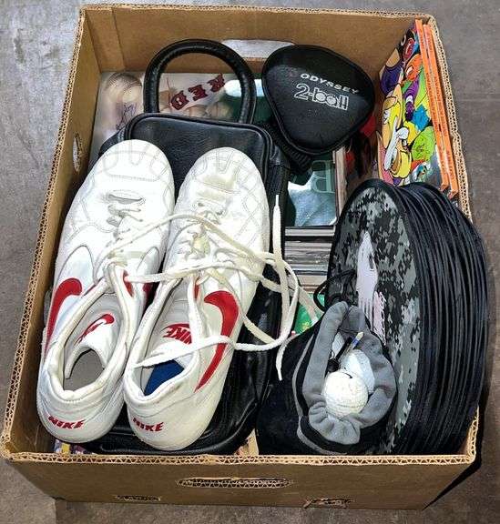 (J) Space Jam Books , Panther Racing frisbees , Golf Balls and more ...