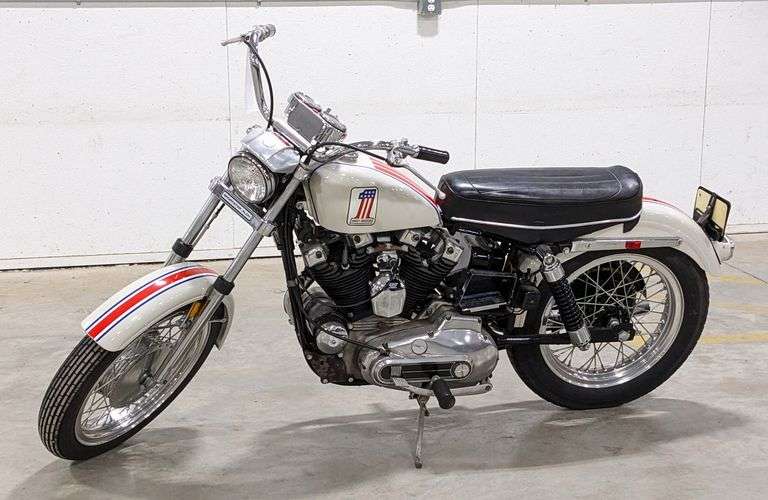 1972 Harley-Davidson XLCH 1000 Motorcycle - Kraft Auction Service, LLC