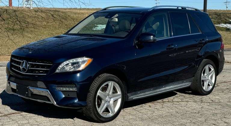 2014 Mercedes-Benz ML 550 - Kraft Auction Service, LLC