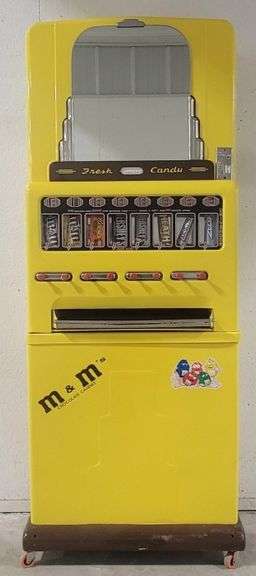 Custom Stoner M&M Candy Vending Machine - Kraft Auction Service, LLC