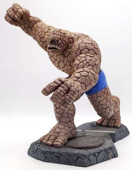 Hard hero "The Thing" Marvel Fantastic Four Statue - Kraft Auction ...