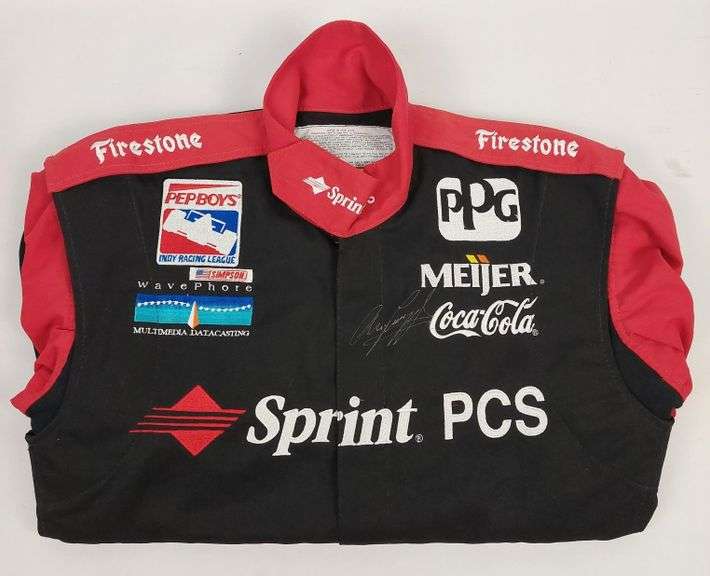 Arie Luyendyk Simpson Driving Uniform - Kraft Auction Service, LLC