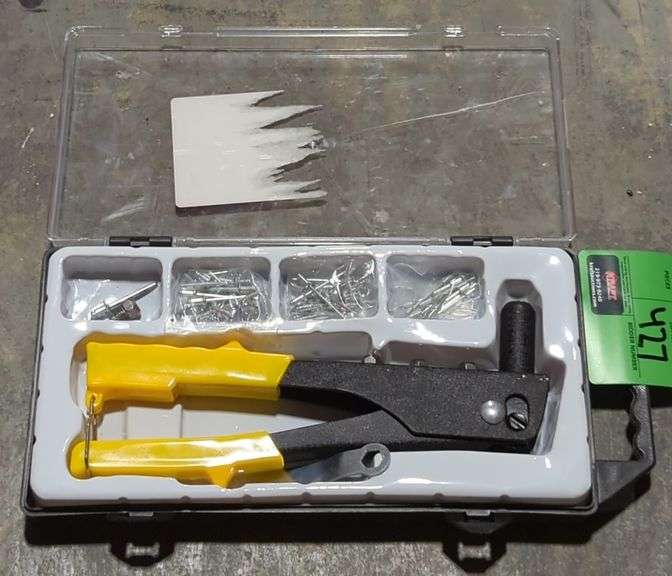 Hand Rivet Gun Set - Kraft Auction Service, LLC