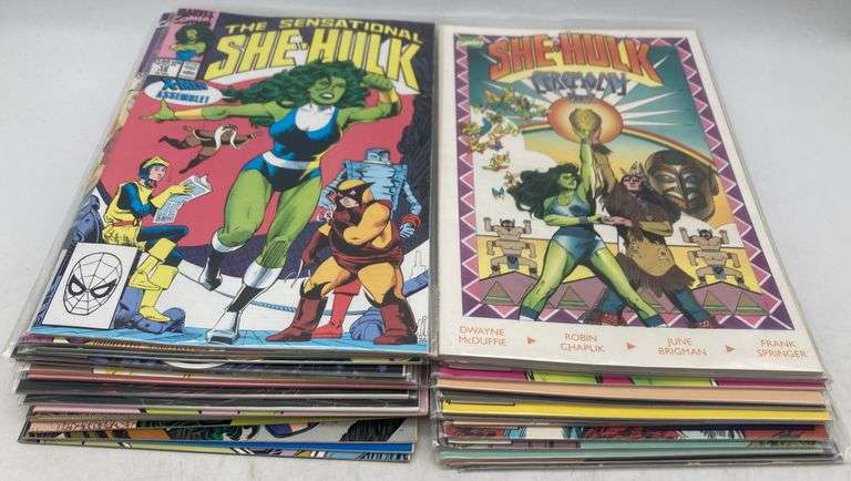 (DE) 36 Marvel She Hulk Comics including issues #1-17, #29-41, & She ...