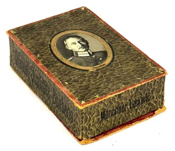 Antique German Candy Box with Kronprinz Wilhelm - Kraft Auction Service ...
