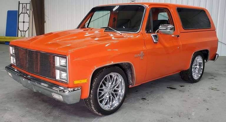 1982 Chevrolet Blazer K5 - Kraft Auction Service, LLC