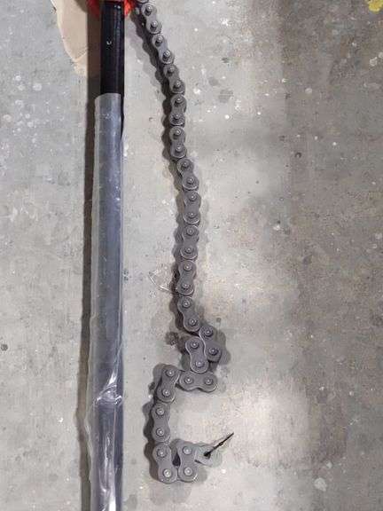 Ridgid 3237 Double Ended Chain Tong (1-1/2-8") - Kraft Auction Service, LLC