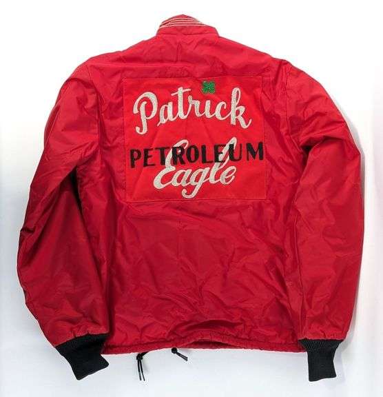 Betty Rutherford's Patrick Petroleum Eagle Jacket - Kraft Auction ...