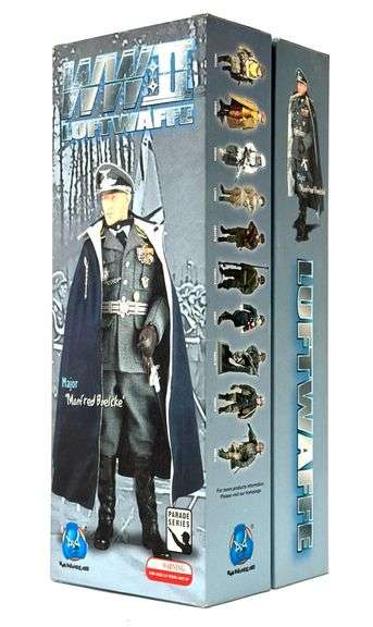 WW II German Luftwaffe Major Manfred Boelcke Did Co Action Figure NIB ...