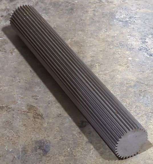 Spline Shaft 12"×2" - Kraft Auction Service, LLC