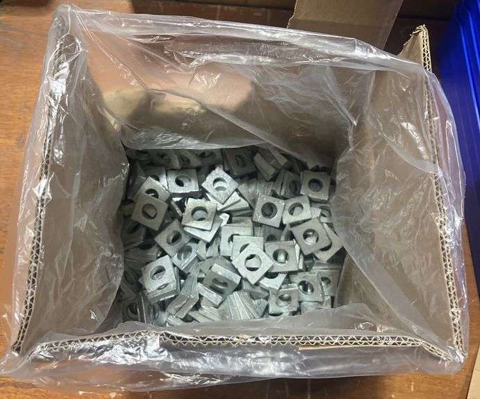 Square Beveled Washer: Inch, Hot Dipped Galvanized, Iron, 3/4 in For ...