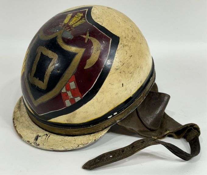 1950S-60s Clymer Motorcycle Racing Helmet - Kraft Auction Service, LLC