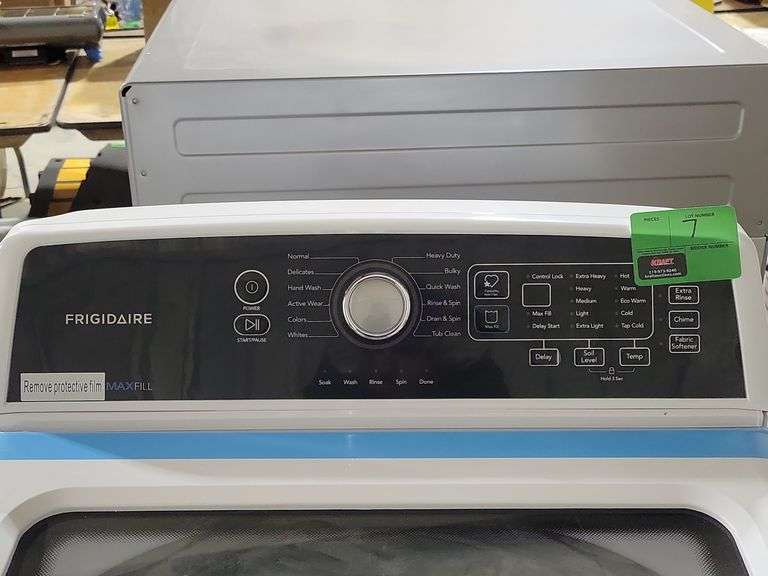 Frigidaire Top Loader Washing Machine With Agitator Model FFTW4120SW2 ...