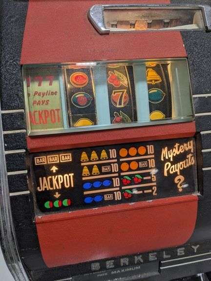 Vintage Mills 777 Midas Touch 1 Cent Slot Machine - Kraft Auction ...