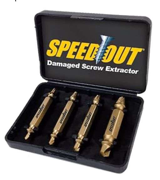 (EZ) Speed-Out Titanium Damaged Screw Extractor Kits - Kraft Auction ...