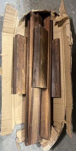 Disassembled Wooden Step Stool - Kraft Auction Service, LLC