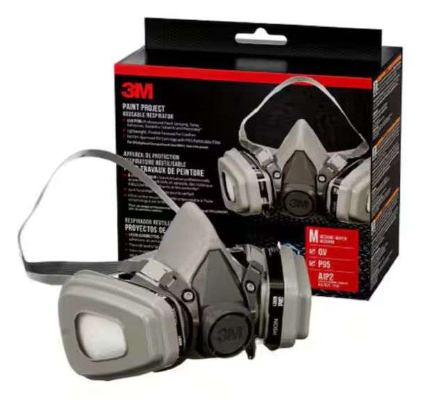 (EZ) 3M OV P95 Reusable Respirators - Kraft Auction Service, LLC