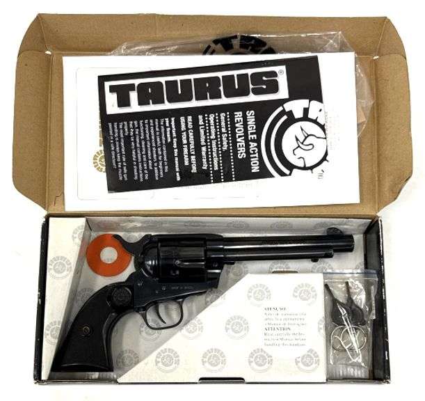 Taurus Single Action .45 Long Colt Revolver in Box - Kraft Auction ...