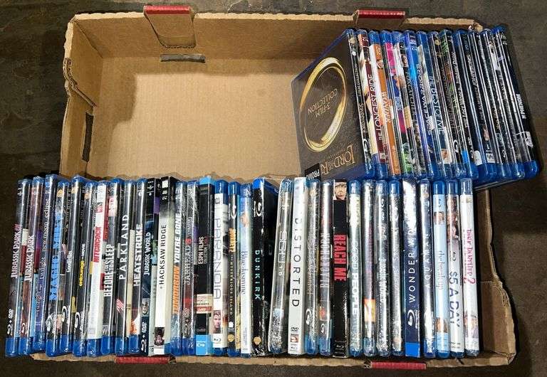 (AB) 40 Plus Blue Rays Including Jurassic Park , The Best of Me ...