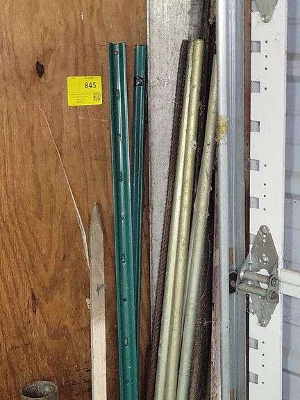 (S) Rebar T Posts And Metal Pipes - Kraft Auction Service, LLC