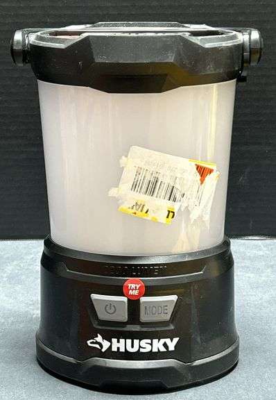 (EZ) Husky 2200 Lumens Hybrid Power Dimmable Lantern - Kraft Auction ...