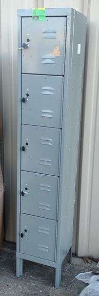 Vertical Locker System (6ft Tall) - Kraft Auction Service, LLC
