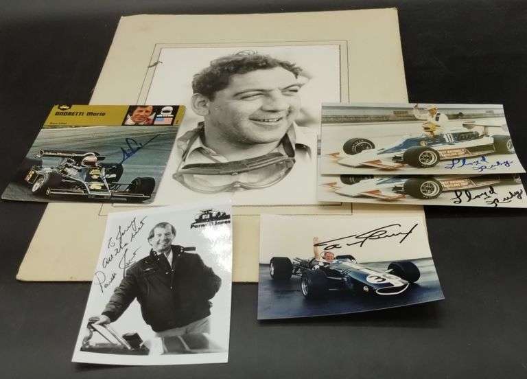 (J) Racing autographs and more not authenticated - Kraft Auction ...