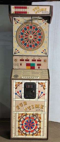 (G) 1987 Merit Industries Inc. Pub Time Darts Game - Kraft Auction ...