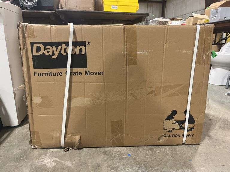 DAYTON Mechanical-Lift Machinery & Equipment Mover with Middle ...