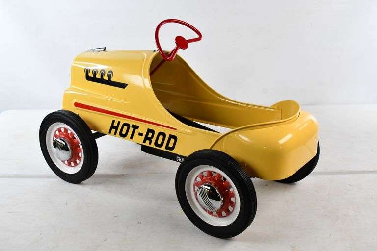 Restored Garton Chain Drive Hot Rod Pedal Car - Kraft Auction Service, LLC