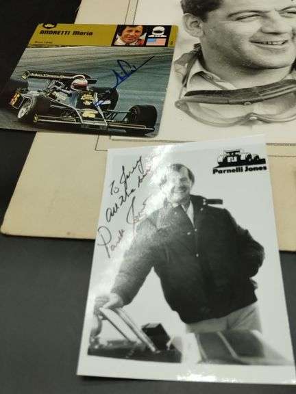 (J) Racing autographs and more not authenticated - Kraft Auction ...
