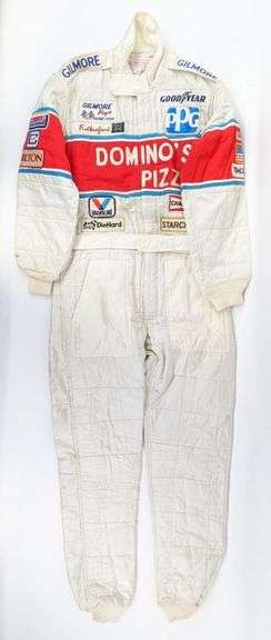 Rutherford's Gilmore-Foyt Domino's Pizza Uniform - Kraft Auction ...