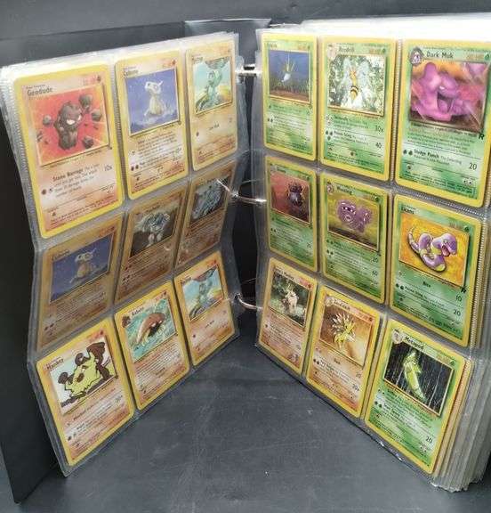 (JT) Pokemon collectable cards 900 total - Kraft Auction Service, LLC