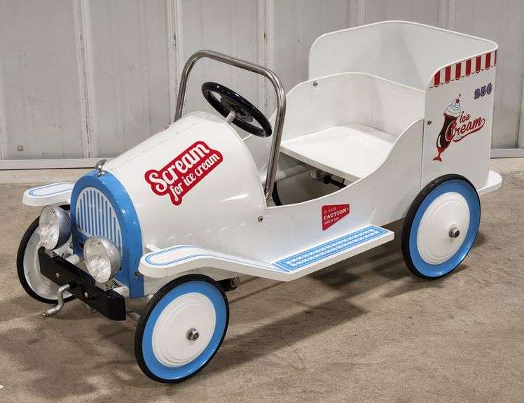 Contemporary Morgan Cycle Ice Cream Truck Pedal - Kraft Auction Service ...