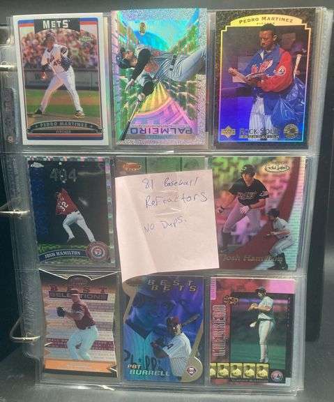 (O) Baseball 81 refractor collectors cards - Kraft Auction Service, LLC