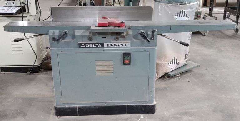 Delta DJ-20 Jointer Machine (Model 37-350) (77" Long) - Kraft Auction ...