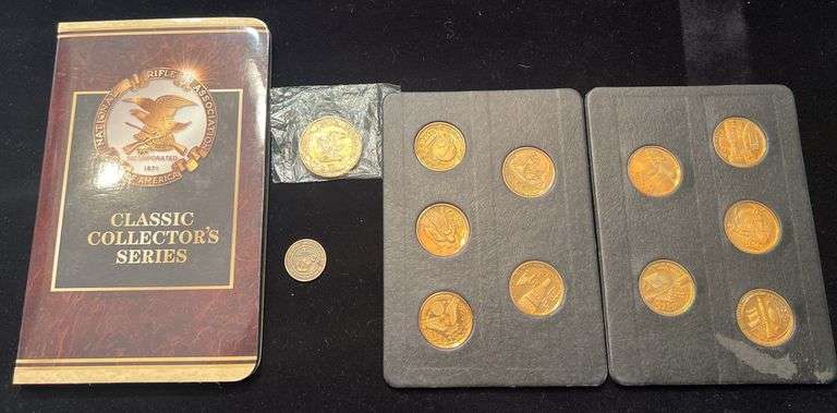 Gemini Mission Coin Set, NRA Classic Collector’s Series Coins, NRA Coin ...