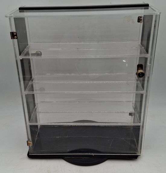 (D) Acrylic Rotating Display Case - Kraft Auction Service, LLC