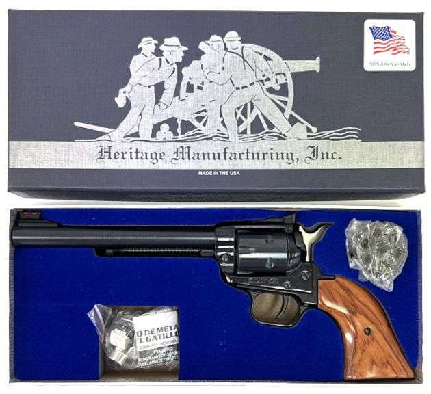 Heritage Rough Rider Combo .22 Cal Revolver in Box - Kraft Auction ...