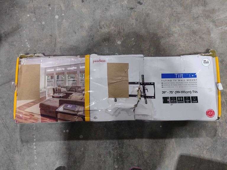 Peerless Tilting TV Wall Mount - Kraft Auction Service, LLC