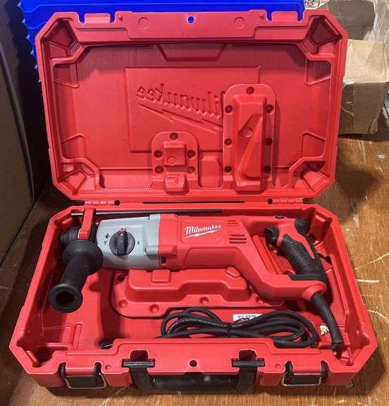 Milwaukee SDS Plus Rotary Hammer 5262-21 - Kraft Auction Service, LLC