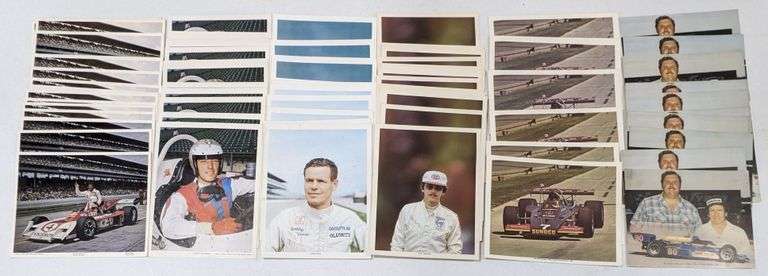 Racing Pictorial IndyCar Postcard Lot - Kraft Auction Service, LLC