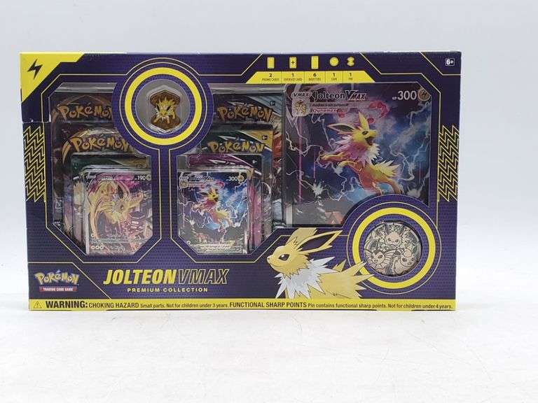 Pokemon TCG Flareon, Vaporeon, Jolteon VMax Boxes - Kraft Auction ...