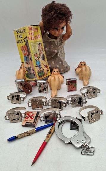 (D) Weepy the Wee Wee and more Adult Novelty Items. Including fighters ...
