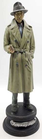 The Collector's Showcase "Humphrey Bogart" Statue - Kraft Auction ...