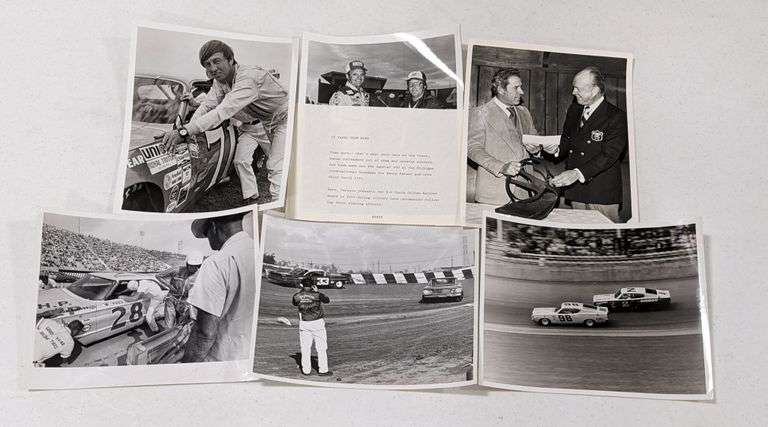 Racing Pictorial NASCAR Racing Photos Lot - Kraft Auction Service, LLC